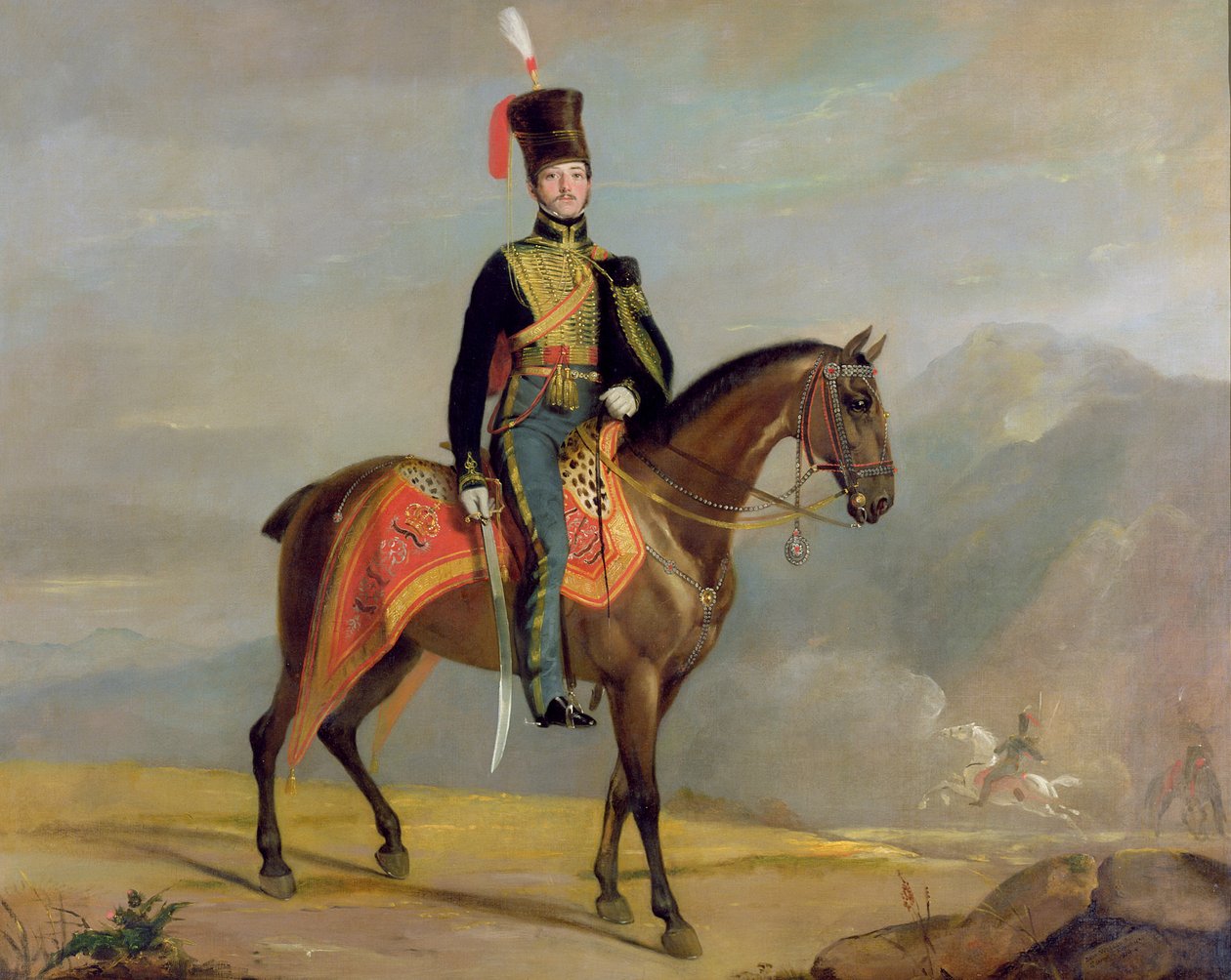 Captain William Drummond 10th Hussars by J. Watson