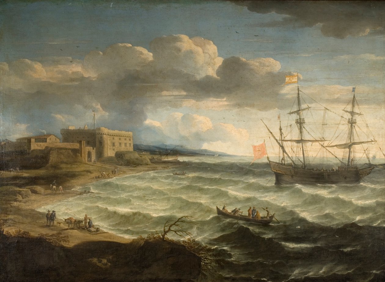 Coast Scene - The Debarkation by Jacob Appel