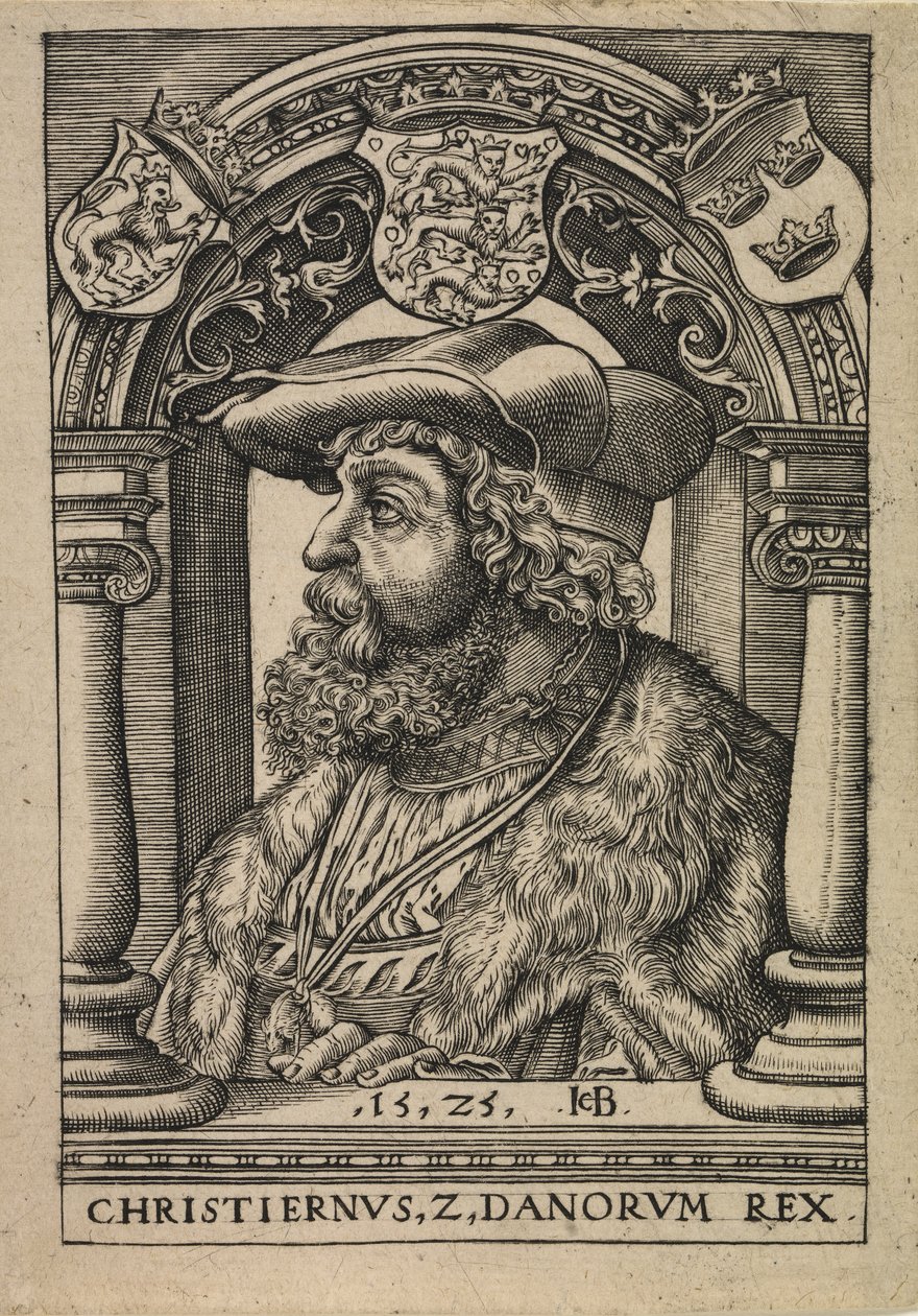 Christian II by Jacob Binck: High-quality fine art print