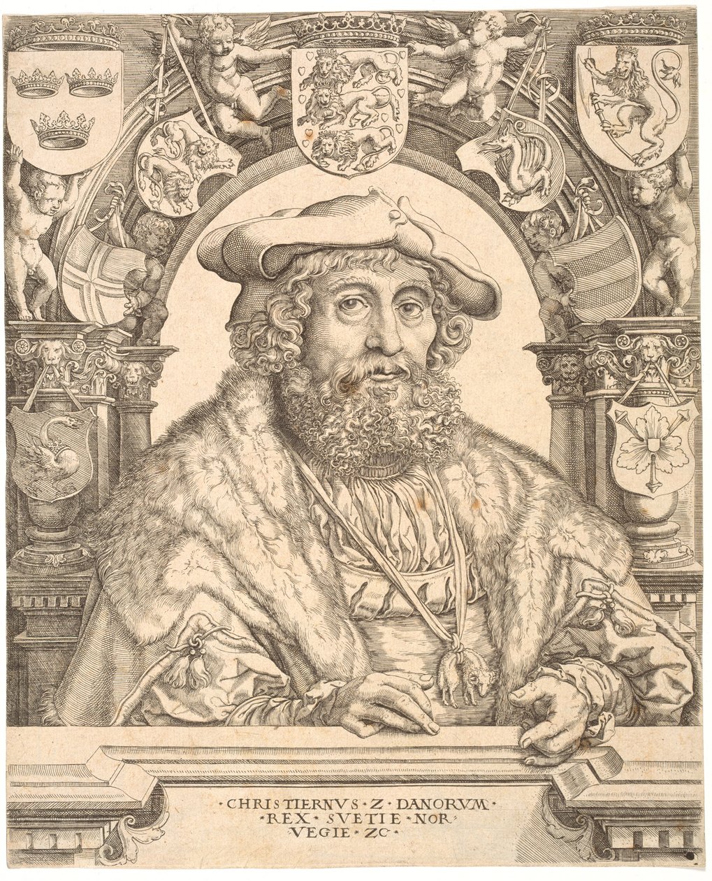 King Christian II of Denmark by Jacob Binck