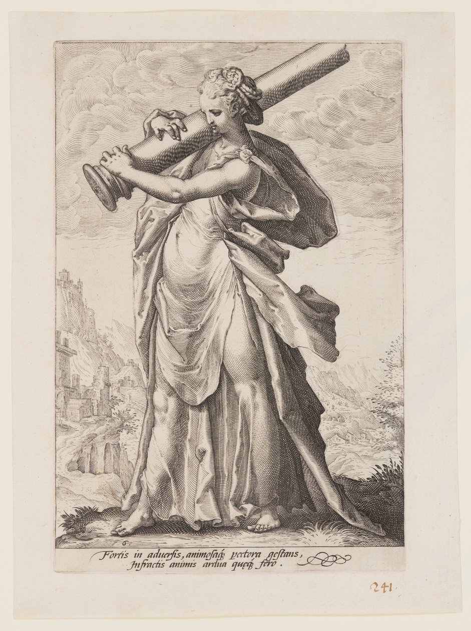 Fortitude, from The Virtues by Jacob Matham
