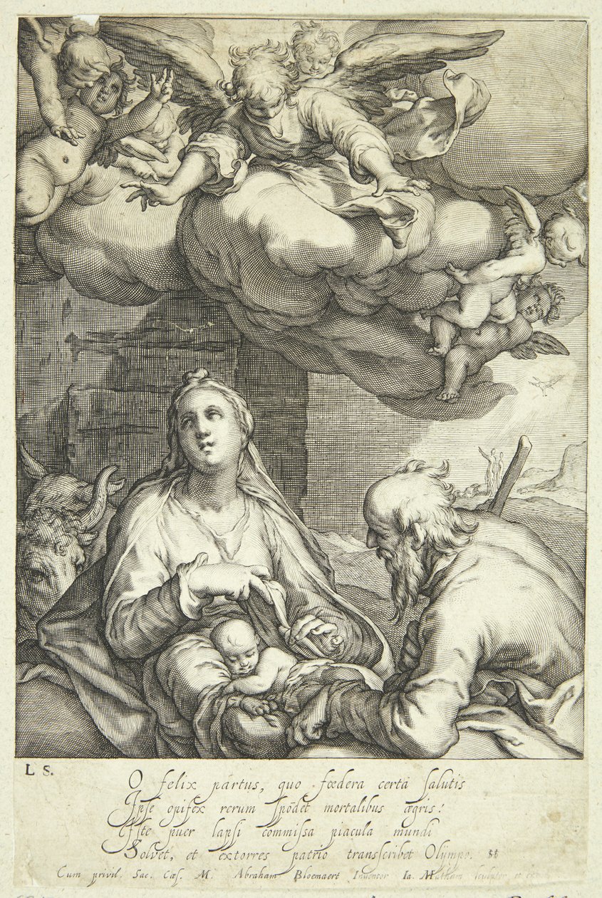 The Birth of Jesus by Jacob Matham: Buy fine art print