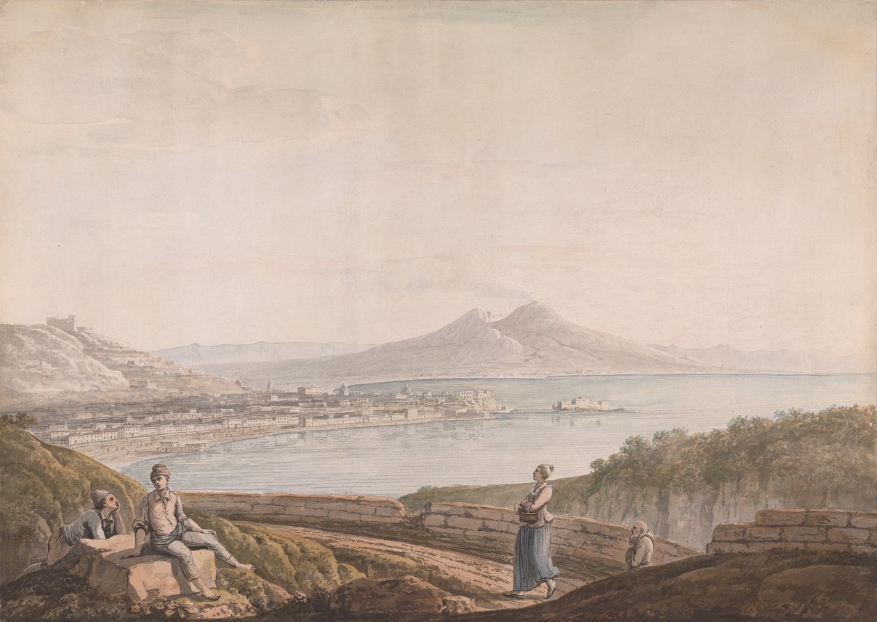 Naples from Posillipo by Jacob More: Buy fine art print