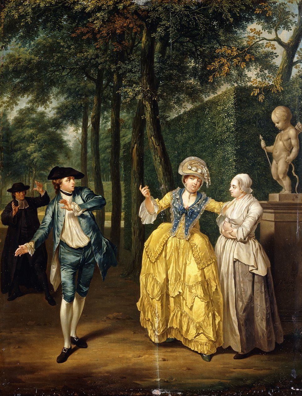 The Refusal by Jacobus Buys: High-quality fine art print