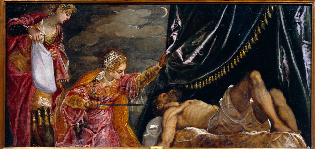 Judith and Holopherne by Jacopo Robusti Tintoretto