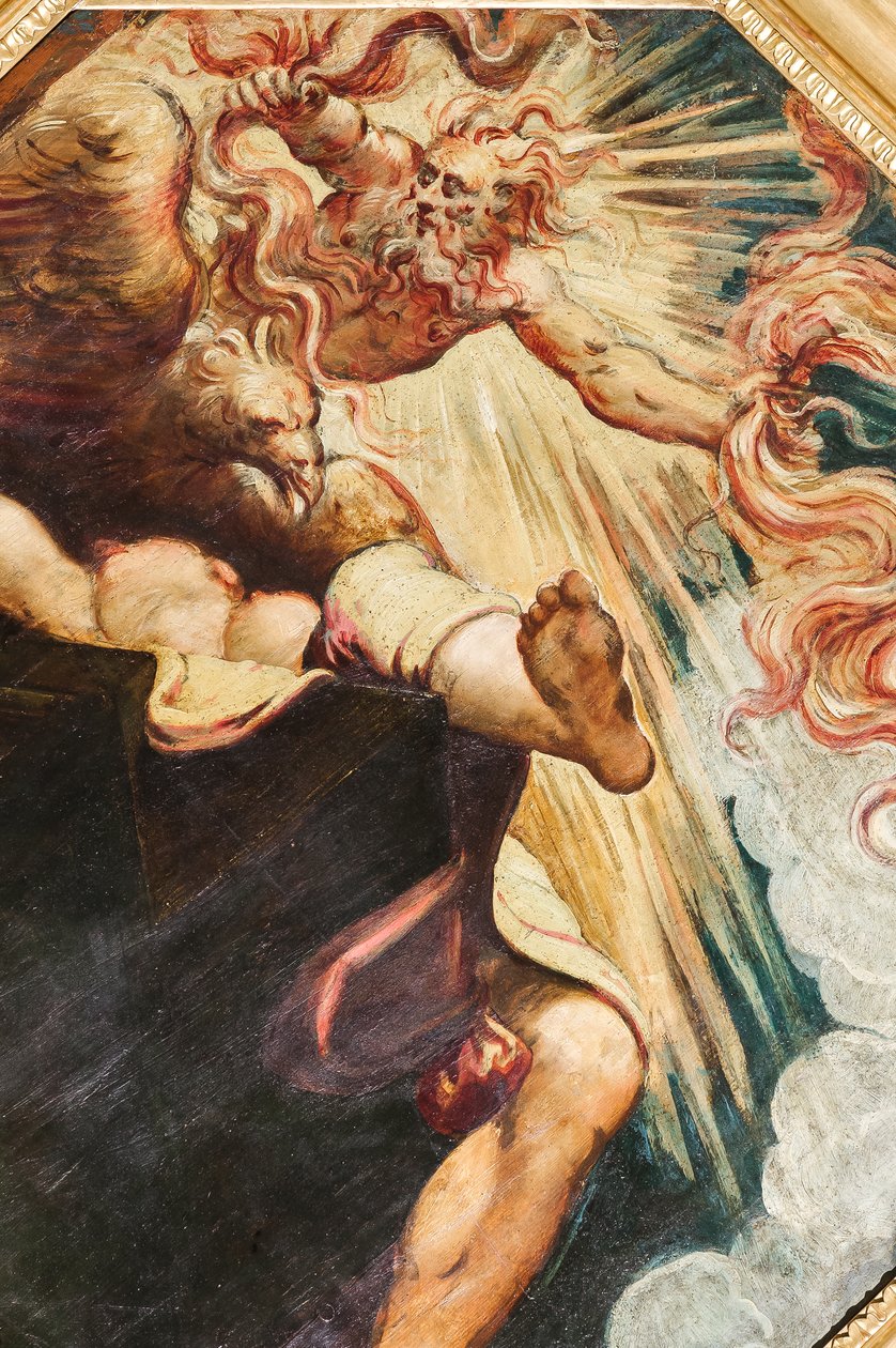 Semele burned by Jupiter by Jacopo Robusti Tintoretto