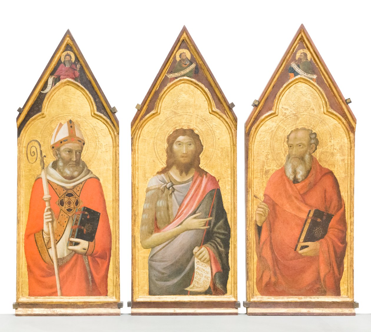 Saint John the Baptist, Saint John the Evangelist, Saint Giles