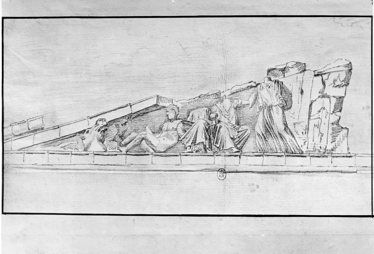 Study of the Frieze from a Pediment of the Parthenon