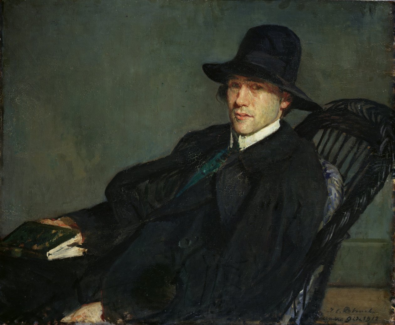 Portrait of Andre Gide by Jacques-Emile Blanche