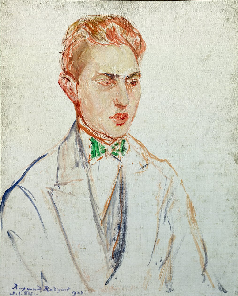 Study for a Portrait of Raymond Radiguet (1902-23)