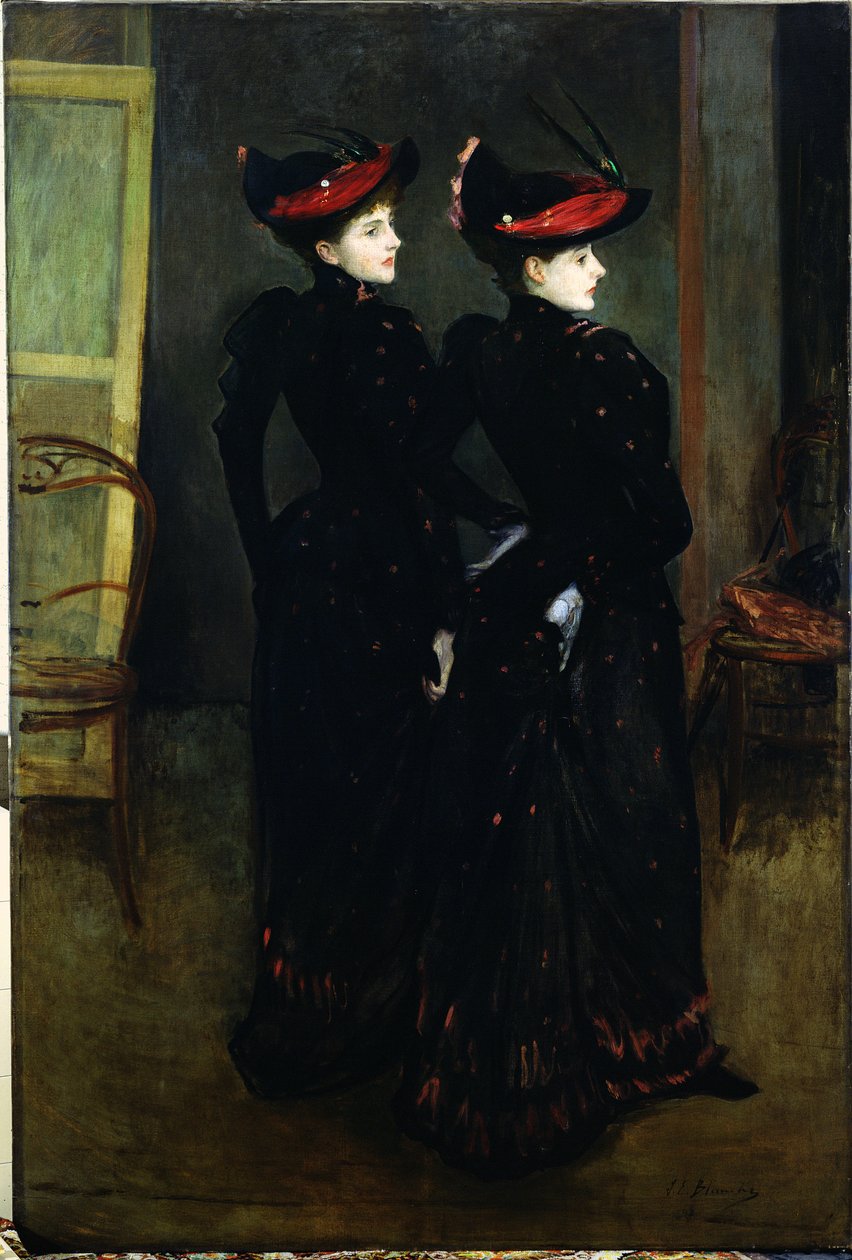 The Savile-Clark Girls by Jacques-Emile Blanche