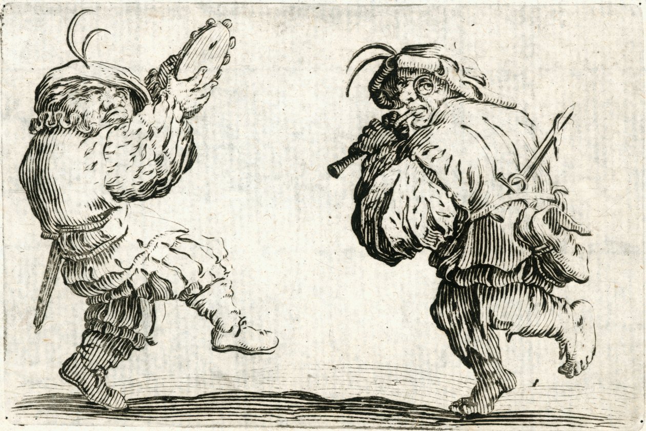 Capricci di Varie Figure by Jacques Callot: Fine art print