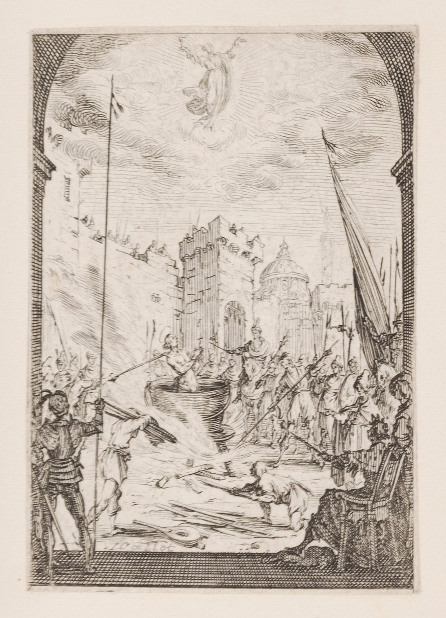Martyrdom of St. John the Evangelist, no. 2 from The Martyrdom of the ...