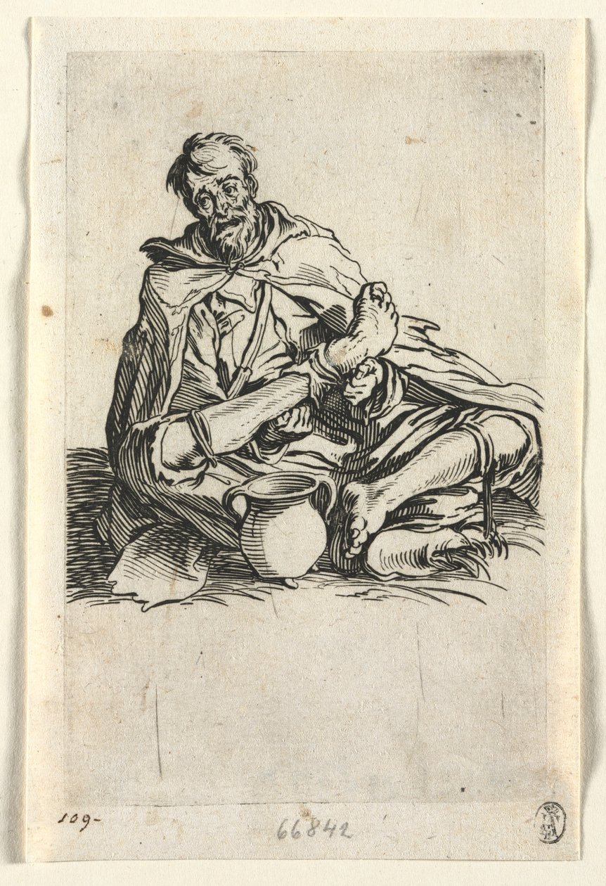 The Beggars: Malingerer by Jacques Callot: Fine art print
