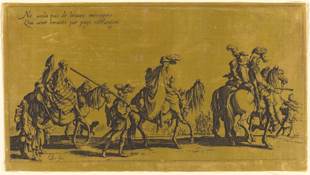 The Bohemians Marching: The Vanguard, probably 18th century