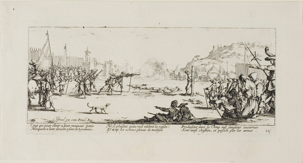 The Firing Squad, Plate Twelve from The Miseries of War