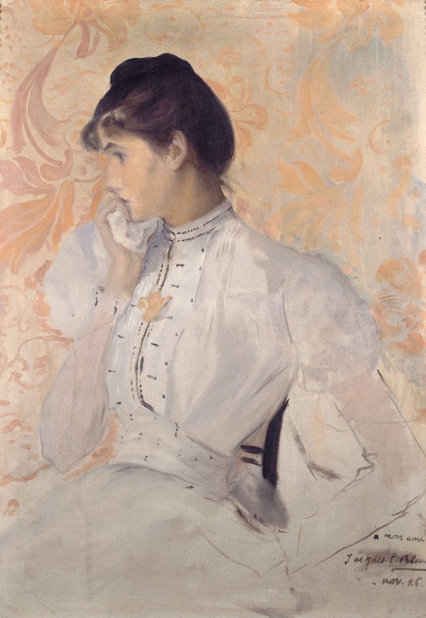Portrait of Henriette Chabot by Jacques-Emile Blanche