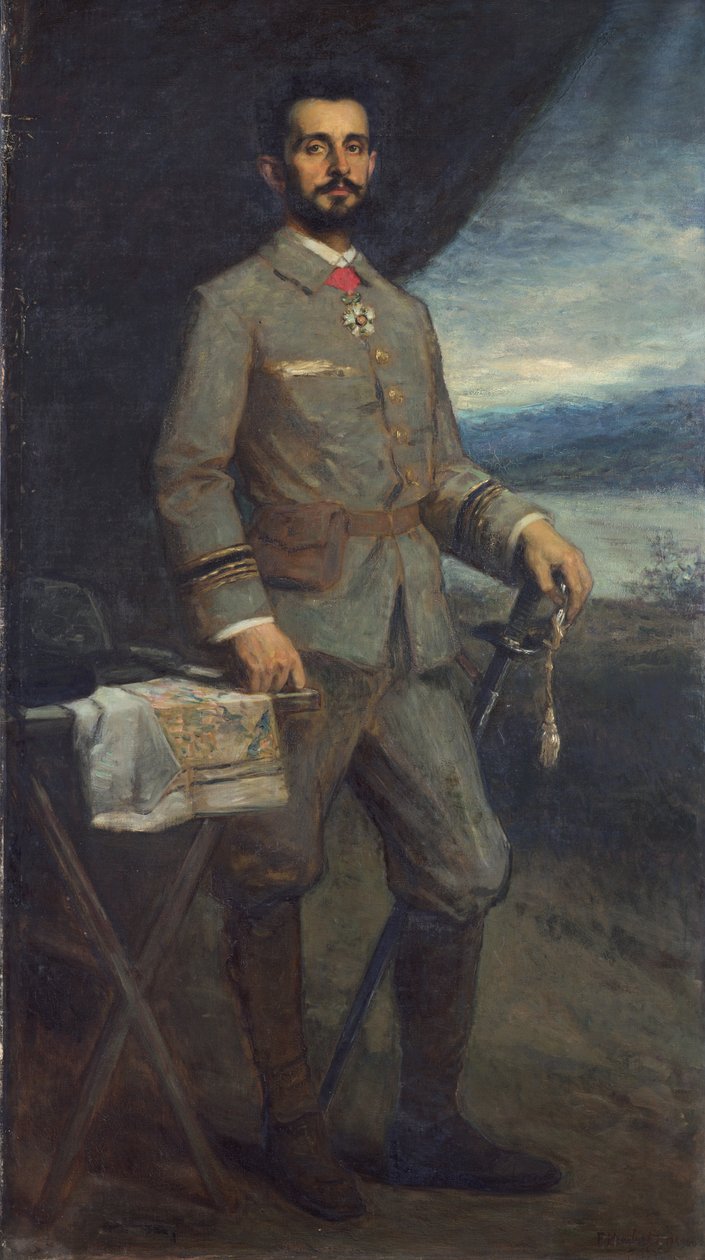 Commander Jean-Baptiste Marchand by Jacques Fernand Humbert