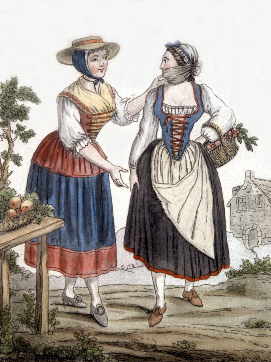 Peasants of Strasbourg by Jacques Grasset de Saint-Sauveur