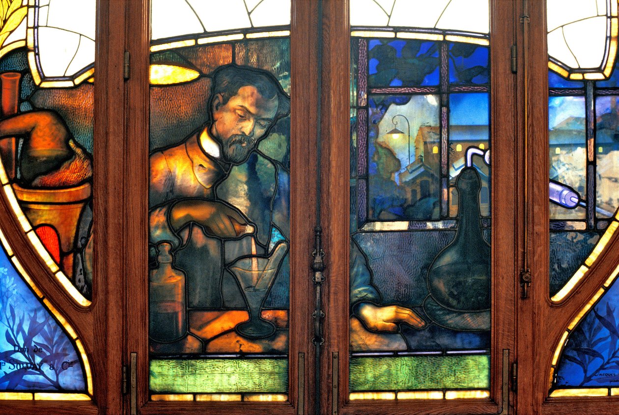 Nancy, Art Nouveau, Chamber of Commerce and Industry, Stained glass windows