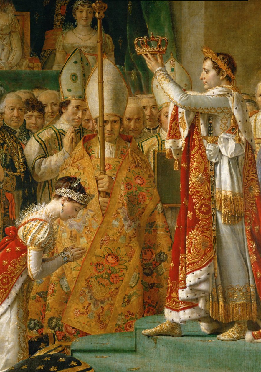 The Coronation of Napoleon I by Jacques Louis David