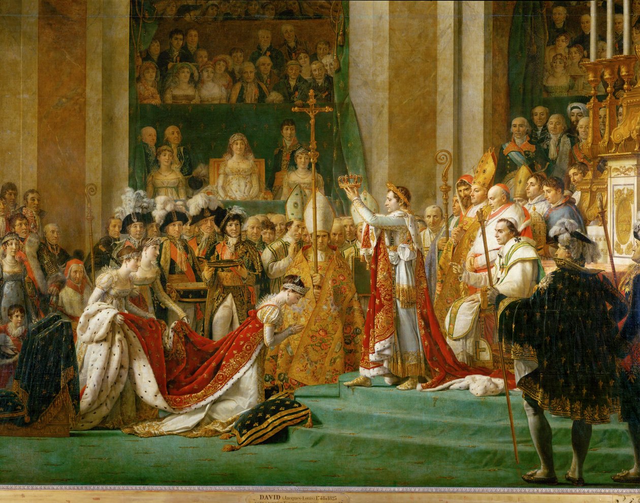 The Coronation of Napoleon in Notre-Dame