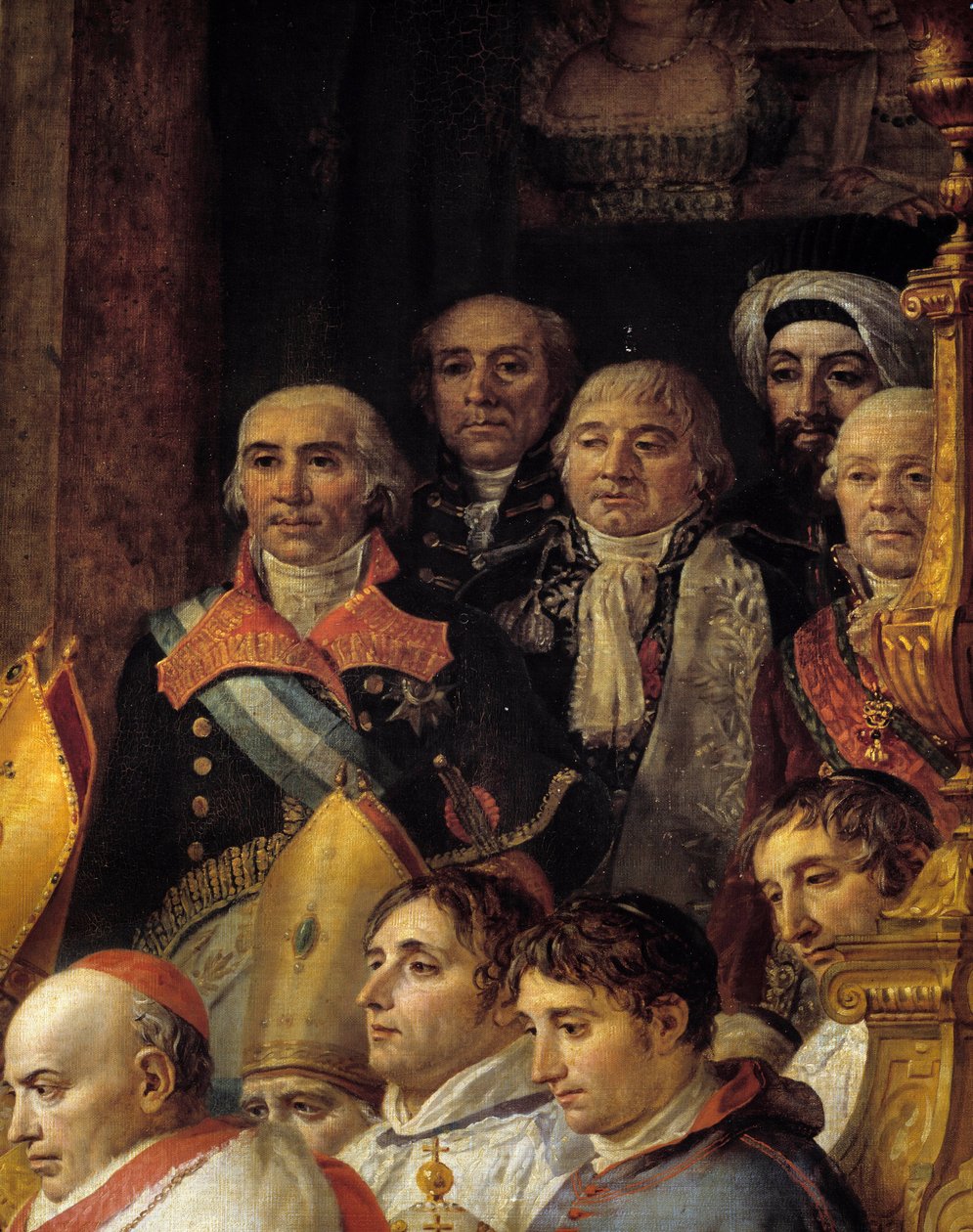 The Rite of Napoleon. (detail) by Jacques Louis David