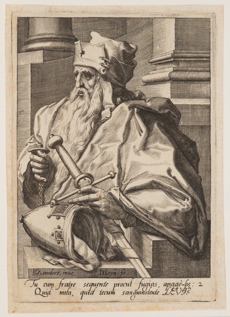 Levi, from The Twelve Sons of Jacob by Jacques de Gheyn II