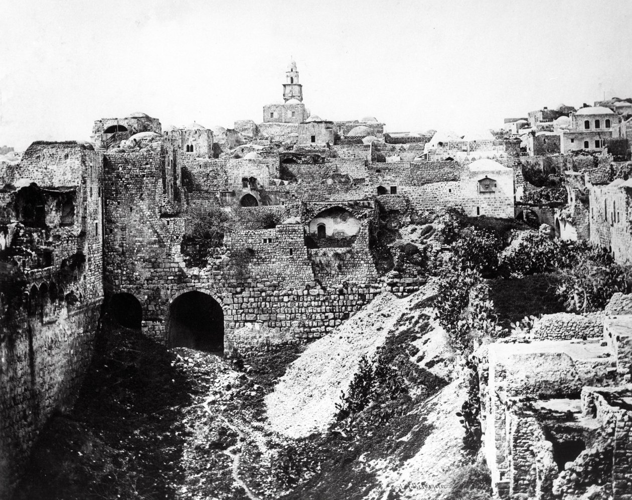 Pool of Bethesda by Felice Beato: Buy fine art print