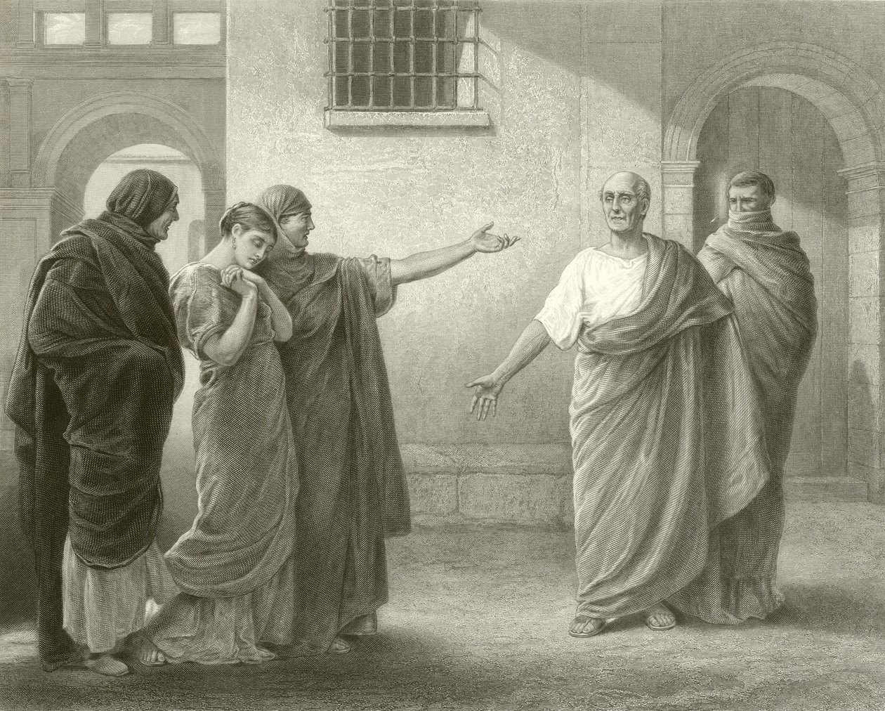 Volumnia Reproaching Brutus and Sicinius