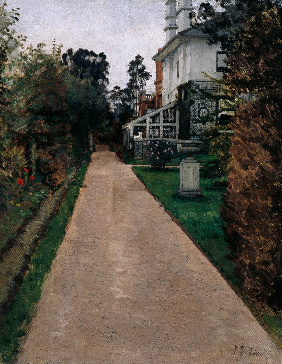 View of the garden at 17 Grove End Road