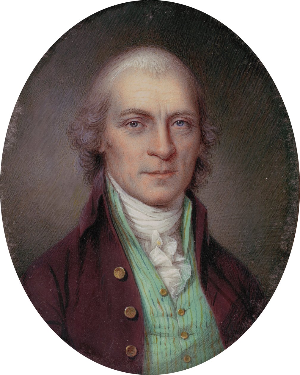 Portrait of Colonel Richard Thomas by James the Elder Peale