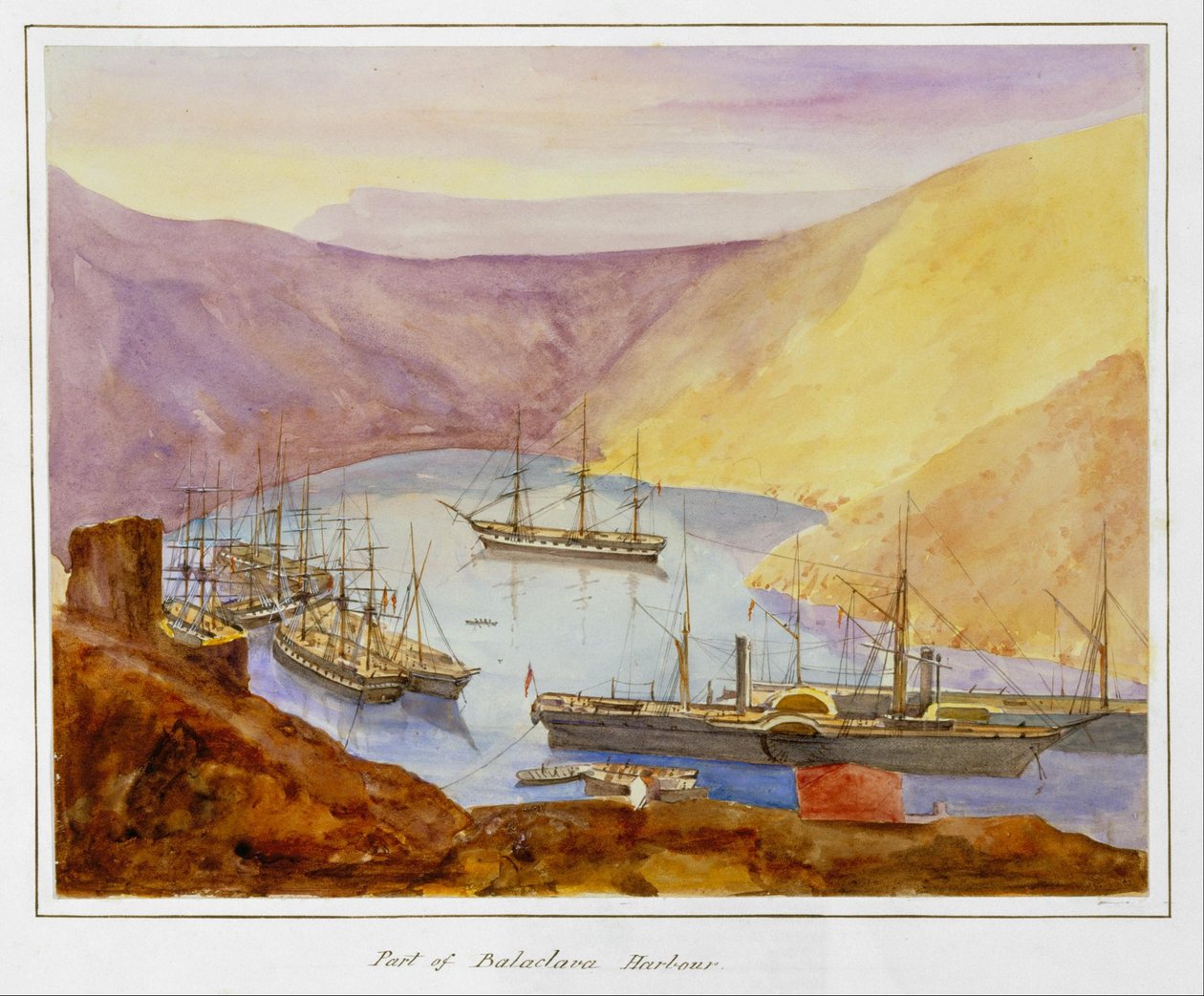 Port of Balaclava Harbour by James Robertson