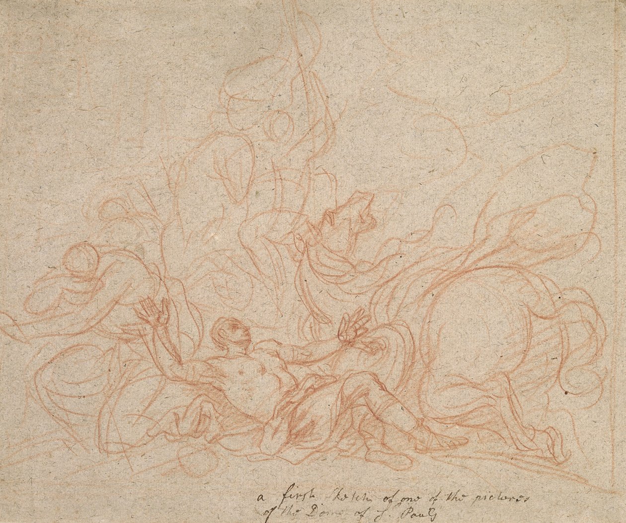 Sketch for the Conversion of St. Paul for the dome of St. Paul's Cathedral
