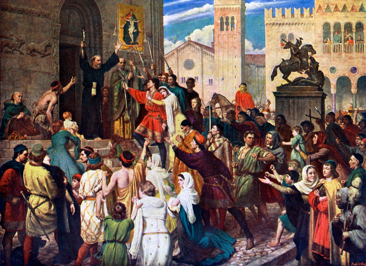 Peter the Hermit Preaching the First Crusade, 1926