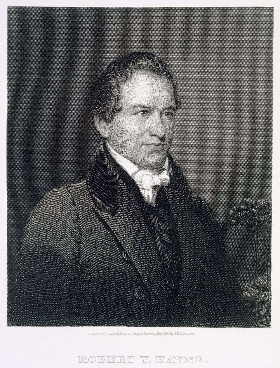 Robert Young Hayne engraved by Henry Bryan Hall
