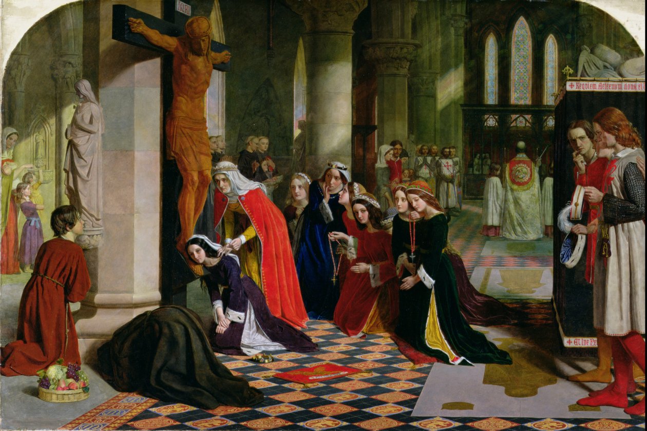 The Renunciation of Queen Elizabeth of Hungary, 1850