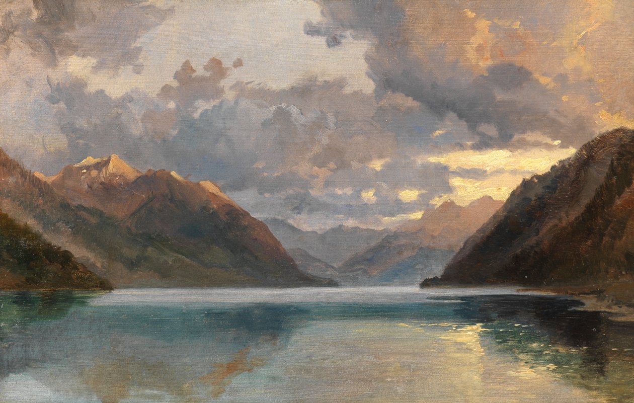 Lake Lucerne by James Duffield Harding: Buy fine art print