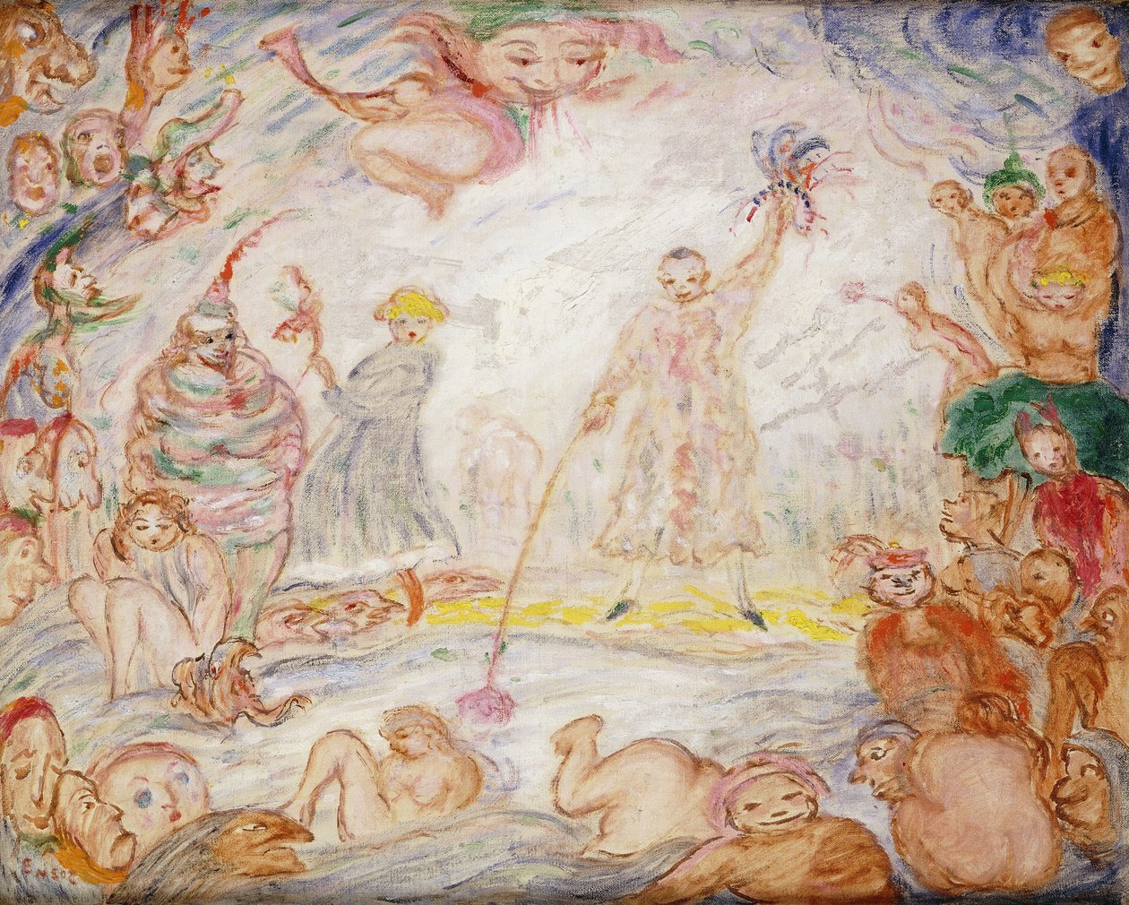 Evolution between Sky and Sea by James Ensor