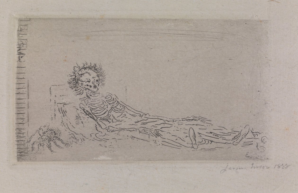 My Portrait in 1960 by James Ensor: Buy fine art print