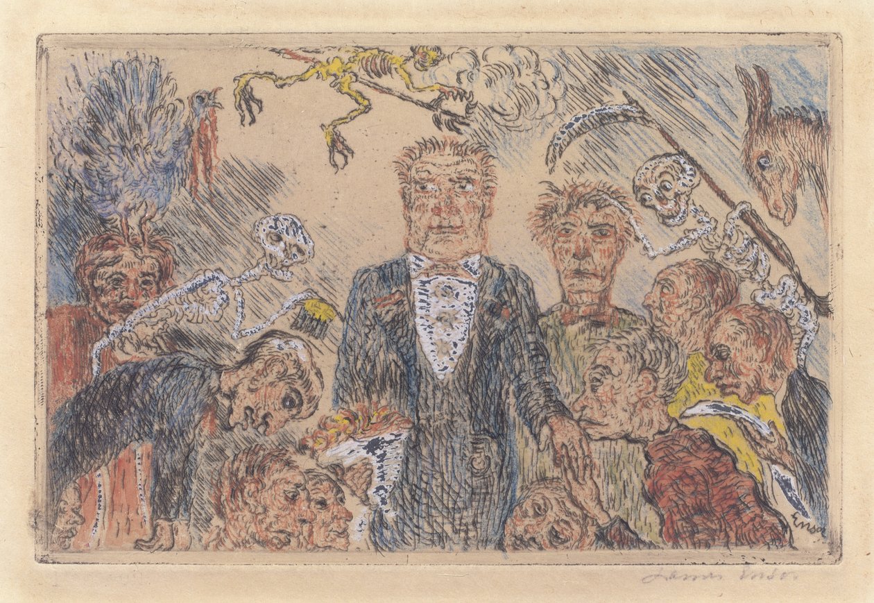 James Ensor Etchings Of Florence