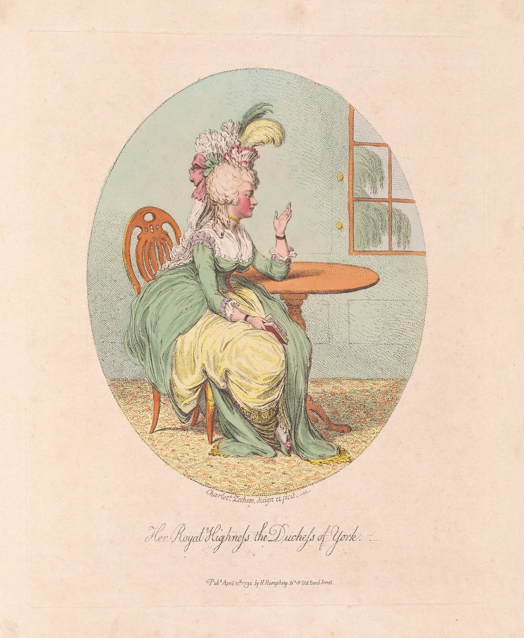 Her Royal Highness the Duchess of York, pub. 1792