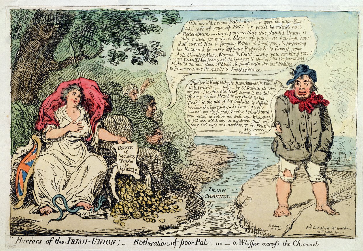 Horrors of the Irish Union: Botheration of Poor Pat, or A Whisper ...