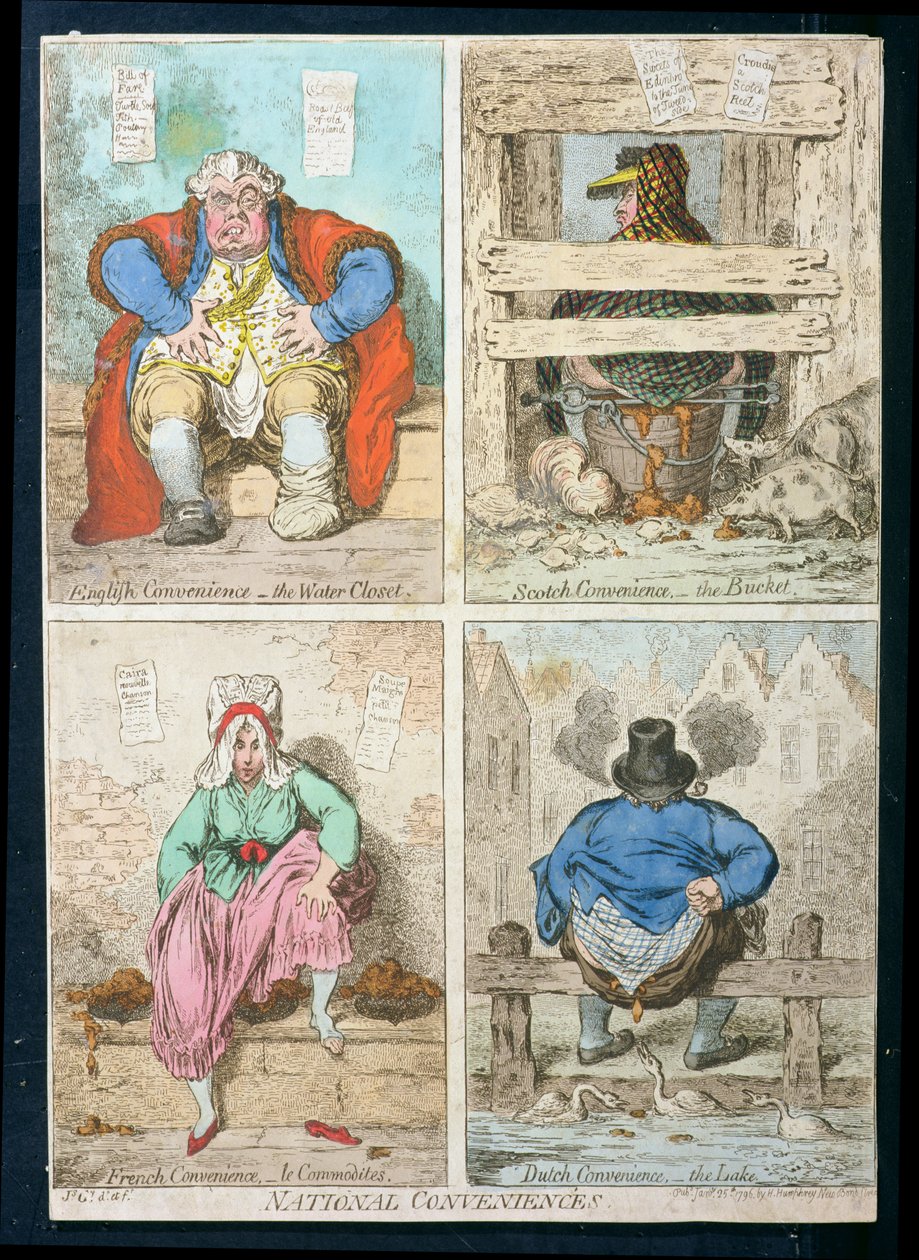 National Conveniences by James Gillray: Buy fine art print