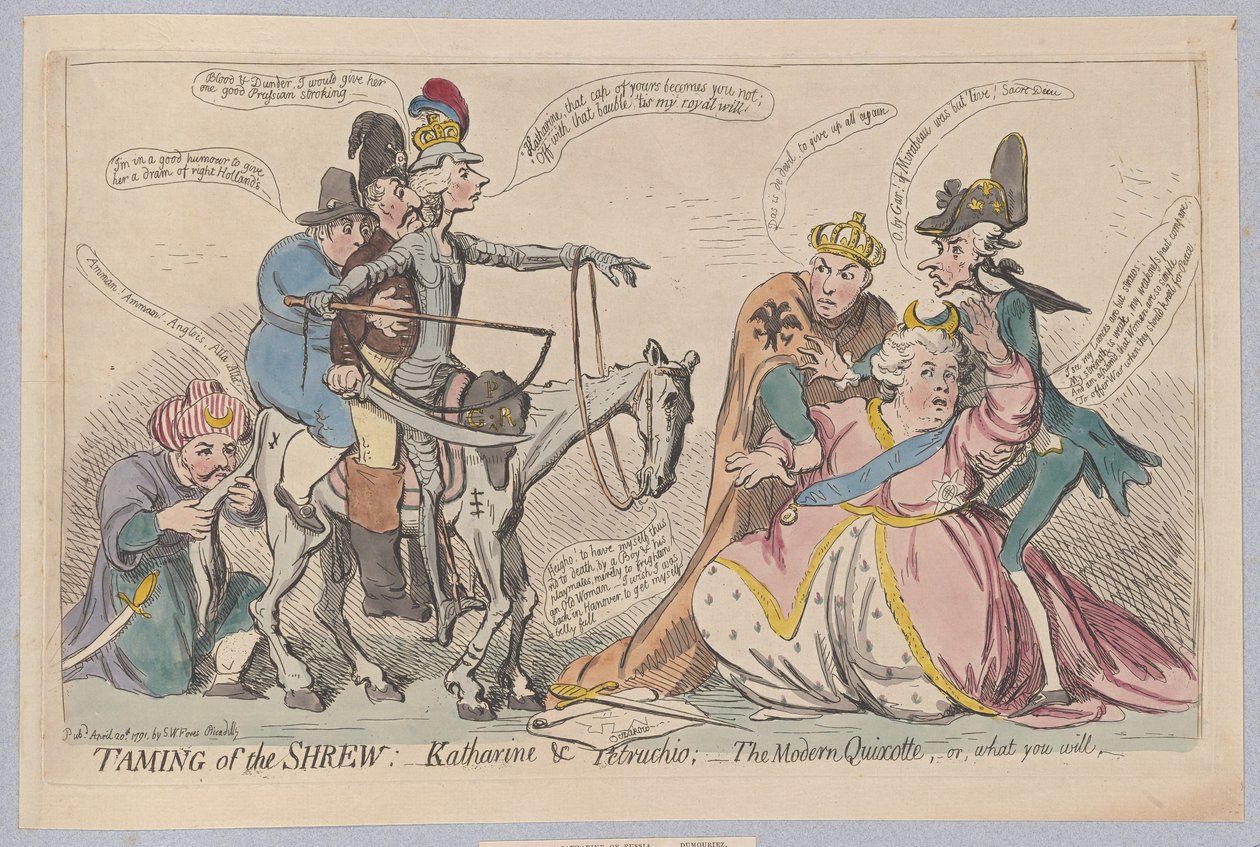 Taming of the Shrew: Katherine & Petruchio; The Modern Quixotte, or ...