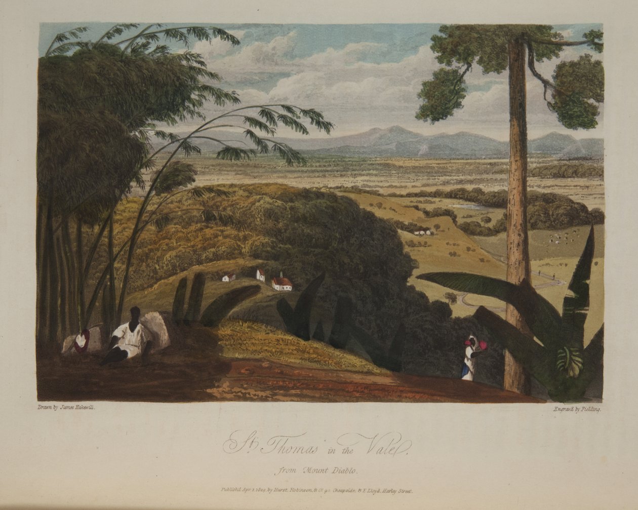 St. Thomas in the Vale from Mount Diablo by James Hakewill