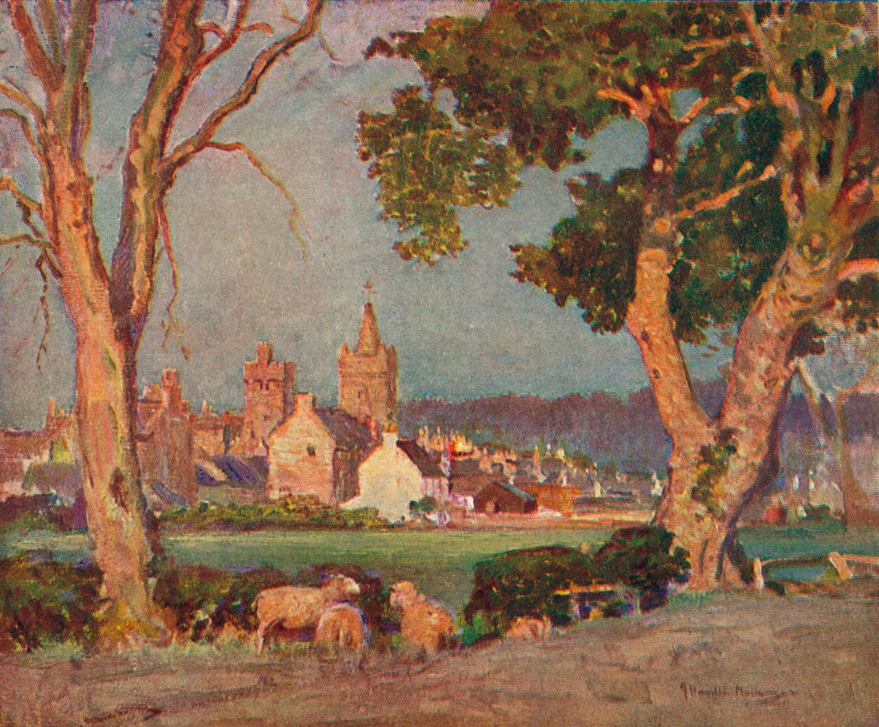 Kirkcudbright, c1919 by James Hamilton Mackenzie