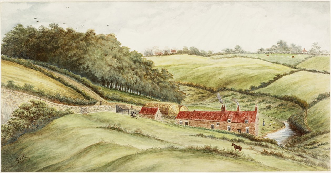 Hedworth Farm by James Henry Cleet: Buy fine art print