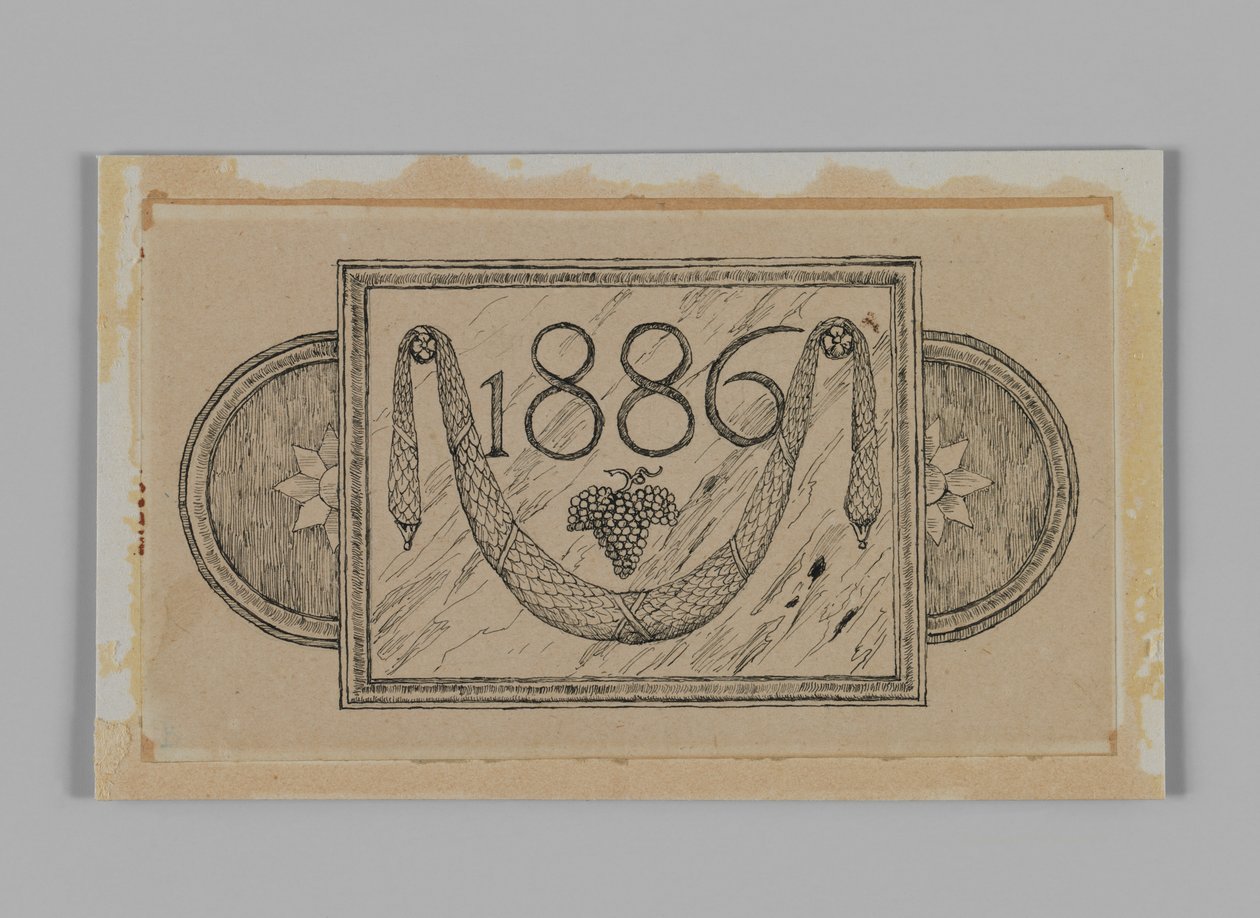 Tail piece, illustration from The Life of Our Lord Jesus Christ, 1886