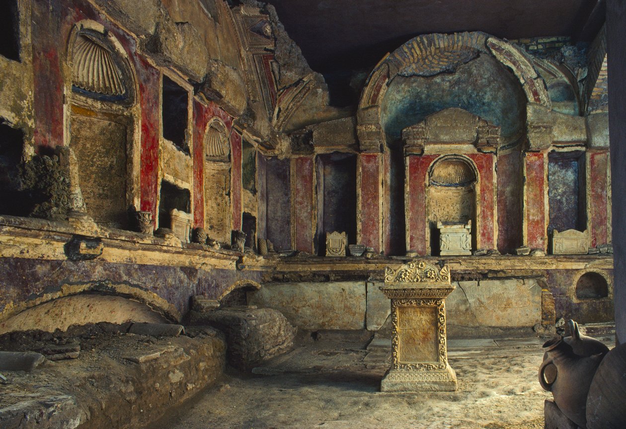 The ancient necropolis beneath St. Peter's Basilica. St. Peter's ...